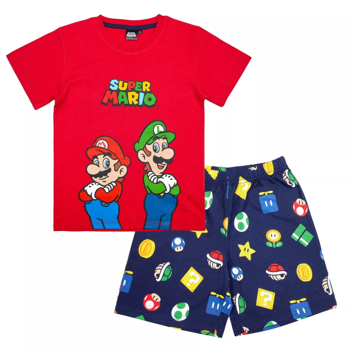 Super Mario Pysjamas Brotherly Love | Supernerds | Norsk Nettbutikk