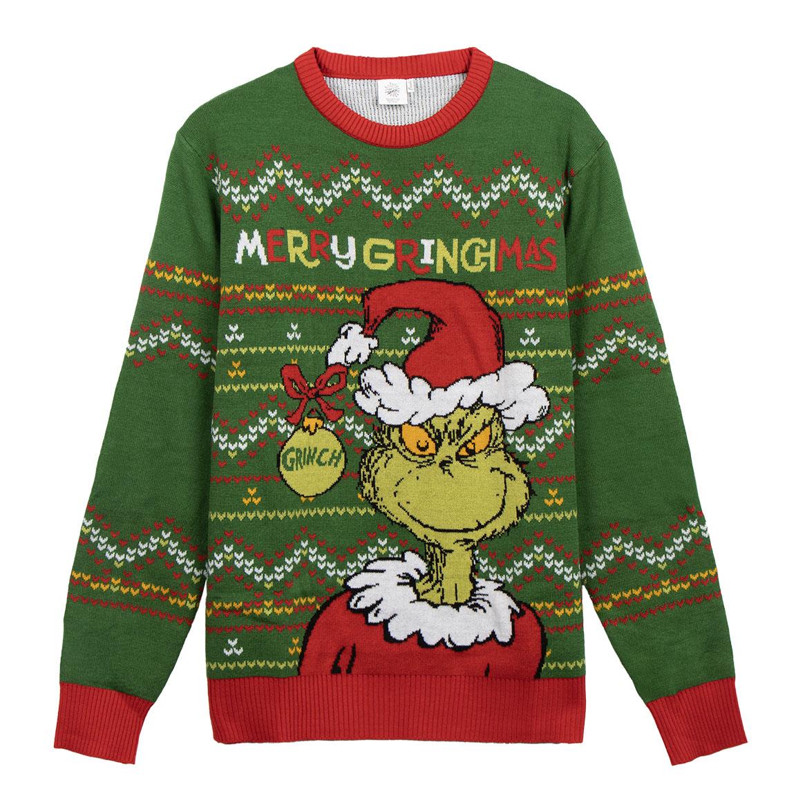 The Grinch Julegenser Strikket – Supernerds