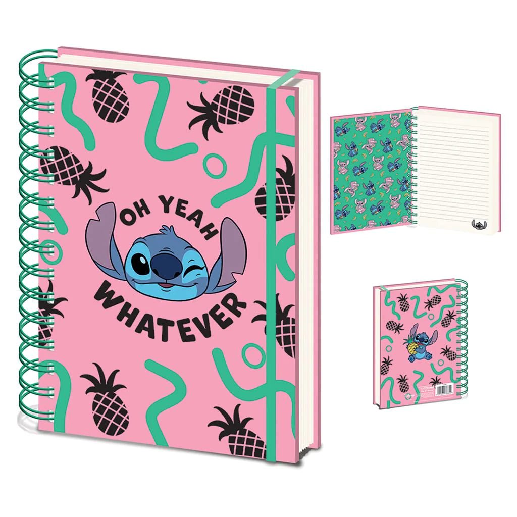 Disney's Lilo and Stitch Notatbok A5 Whatever – Supernerds