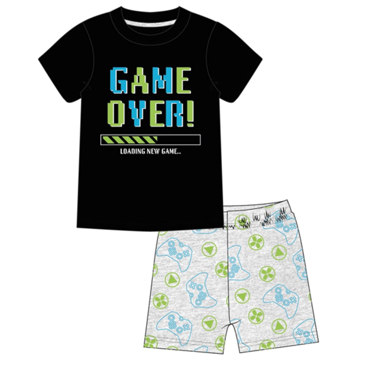 Gaming Pysjamas Game Over | Supernerds | Norsk Nettbutikk