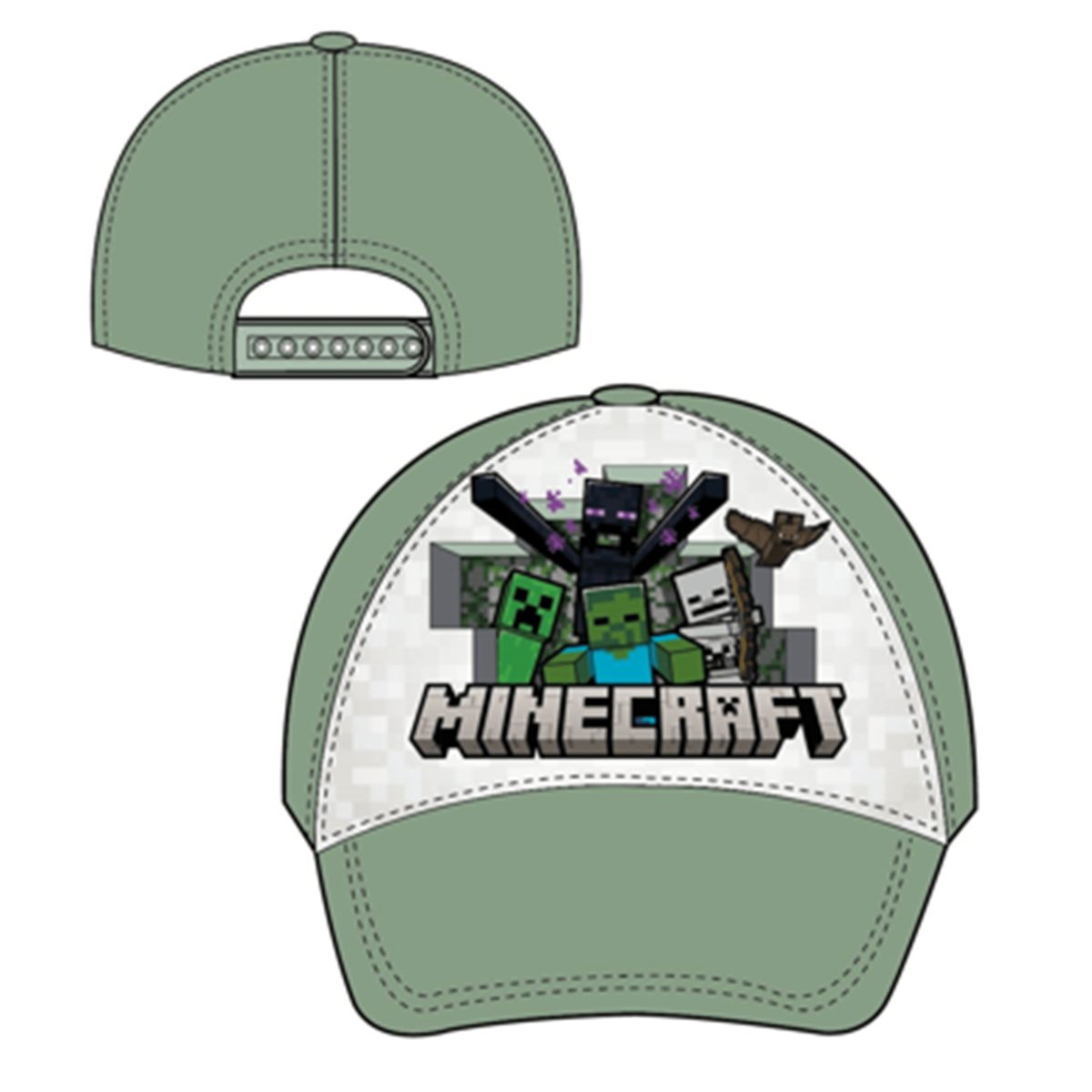 Minecraft Caps Miner Mobs | Supernerds | Norsk Nettbutikk