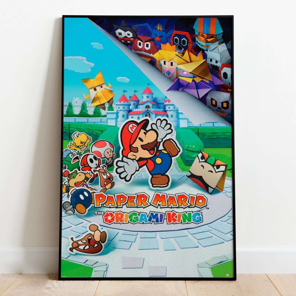 Paper Mario The Origami King Plakat | Supernerds | Norsk Nettbutikk