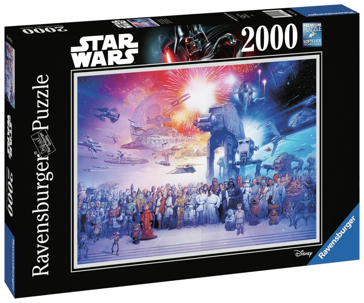 Star Wars Puslespill 2000 brikker Legacy Characters | Norsk Nettbutikk ...